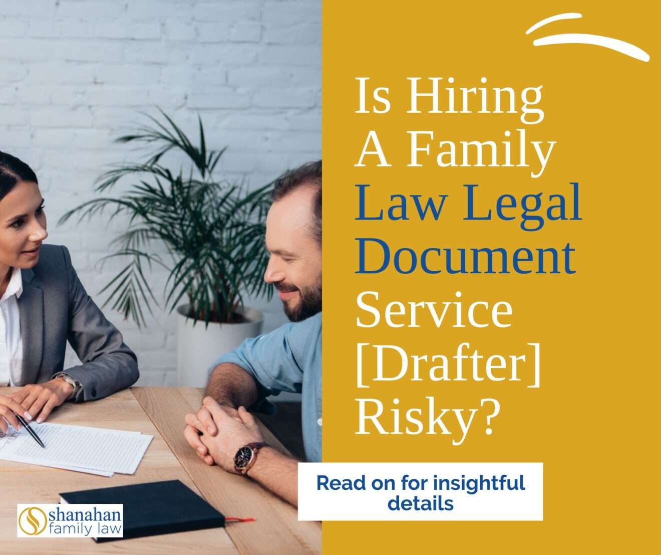 Is Hiring A Family Law Legal Document Service Risky?